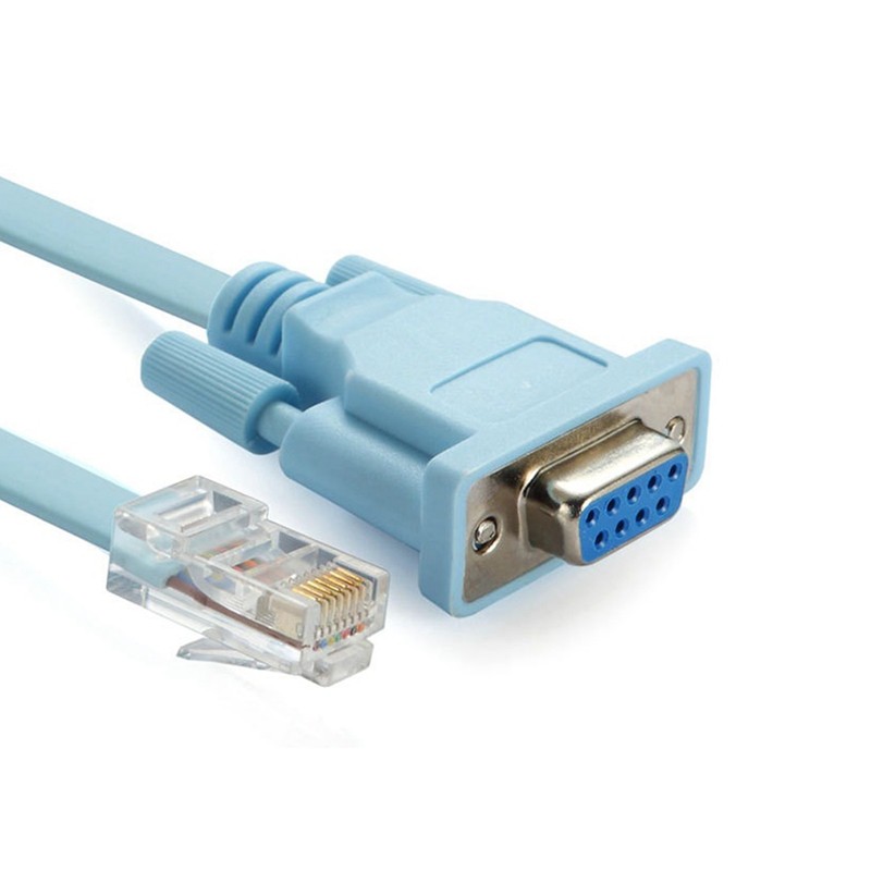 COD-USB Console Cable RJ45 Cat5 Ethernet To Rs232 DB9 COM Port Serial ...