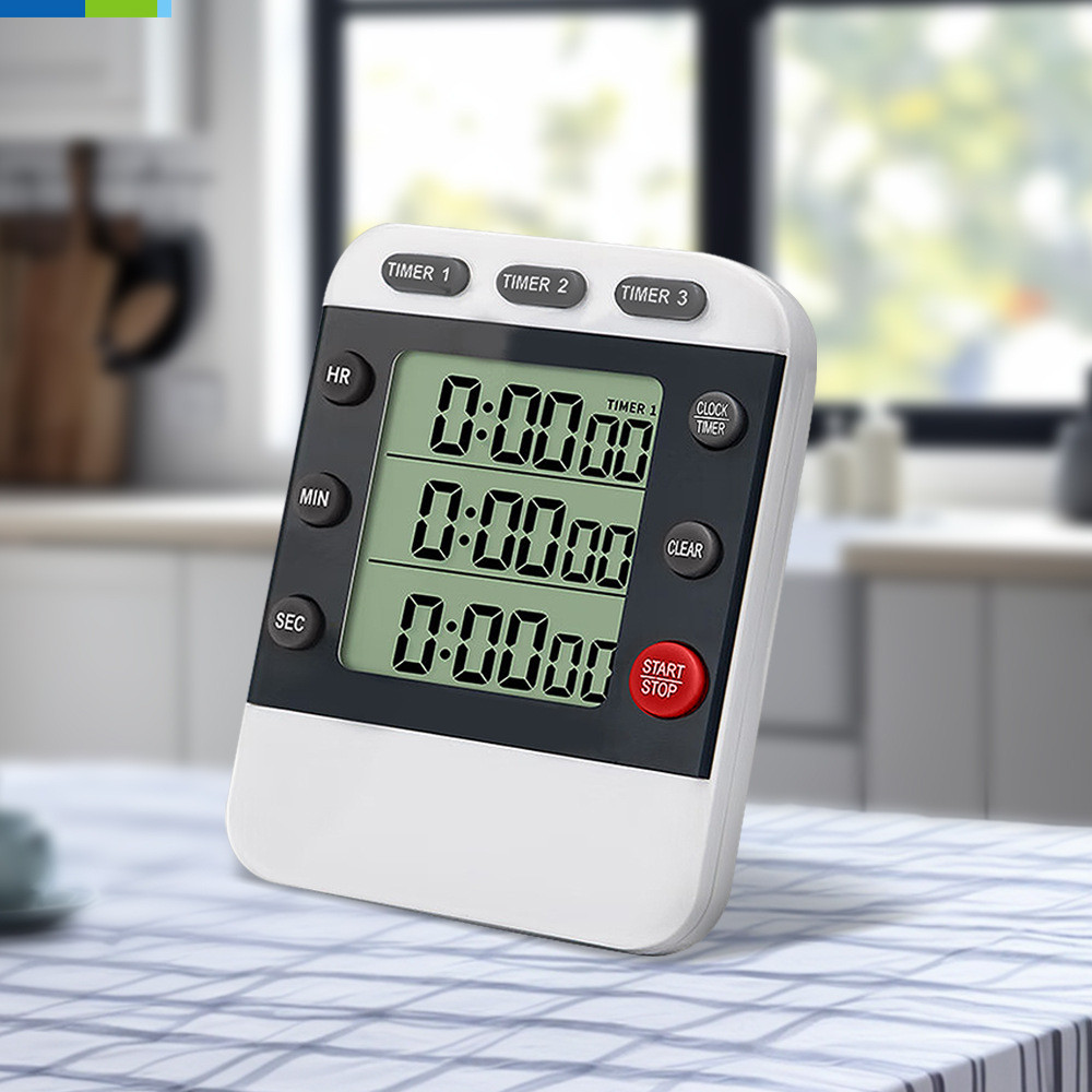 Multi-color multi-channel selectable Digital Timer&Digital Clock Time ...