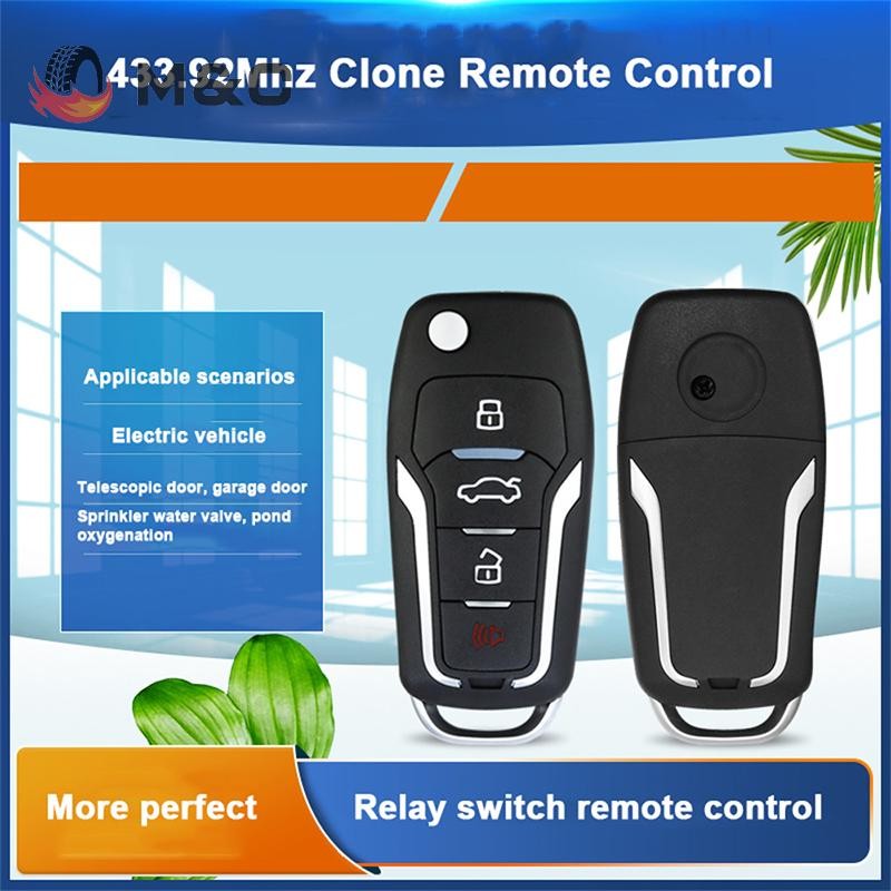 M&C 433mhz Car Remote Control Key Smart Electric Garage Door ...