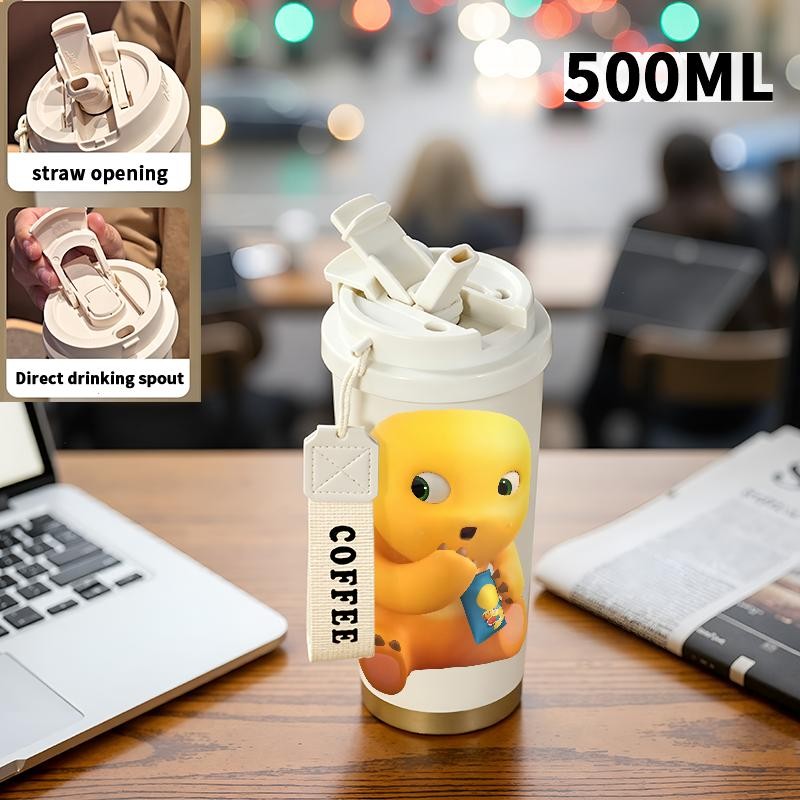 TERMOS Stainless Steel Drinking Mug Thermos Motif I Thermos with ...
