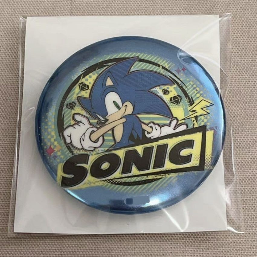 Sonic the Hedgehog Anime Merch Badge Pin Brooch Fan-made Collectible ...
