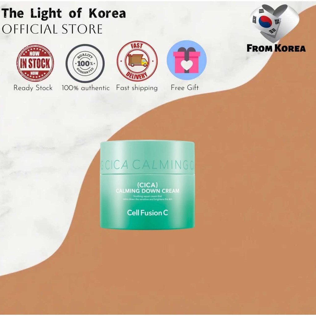 [Cell Fusion C] Post Alpha Cica Calming Down Cream (50ml) | Shopee ...