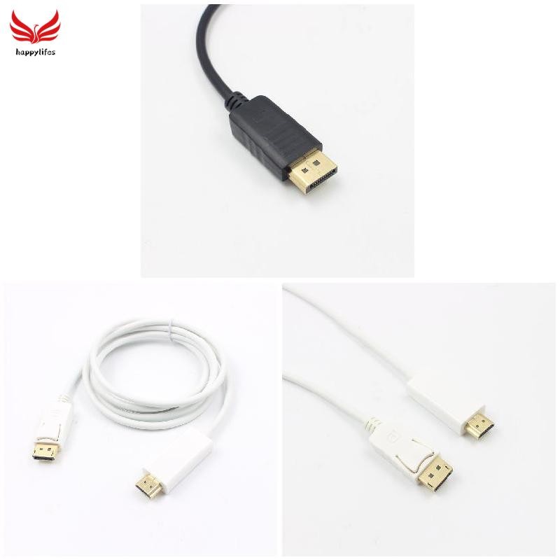 6ft Displayport Display Port DP to HDMI Adapter Converter Cable for PC ...