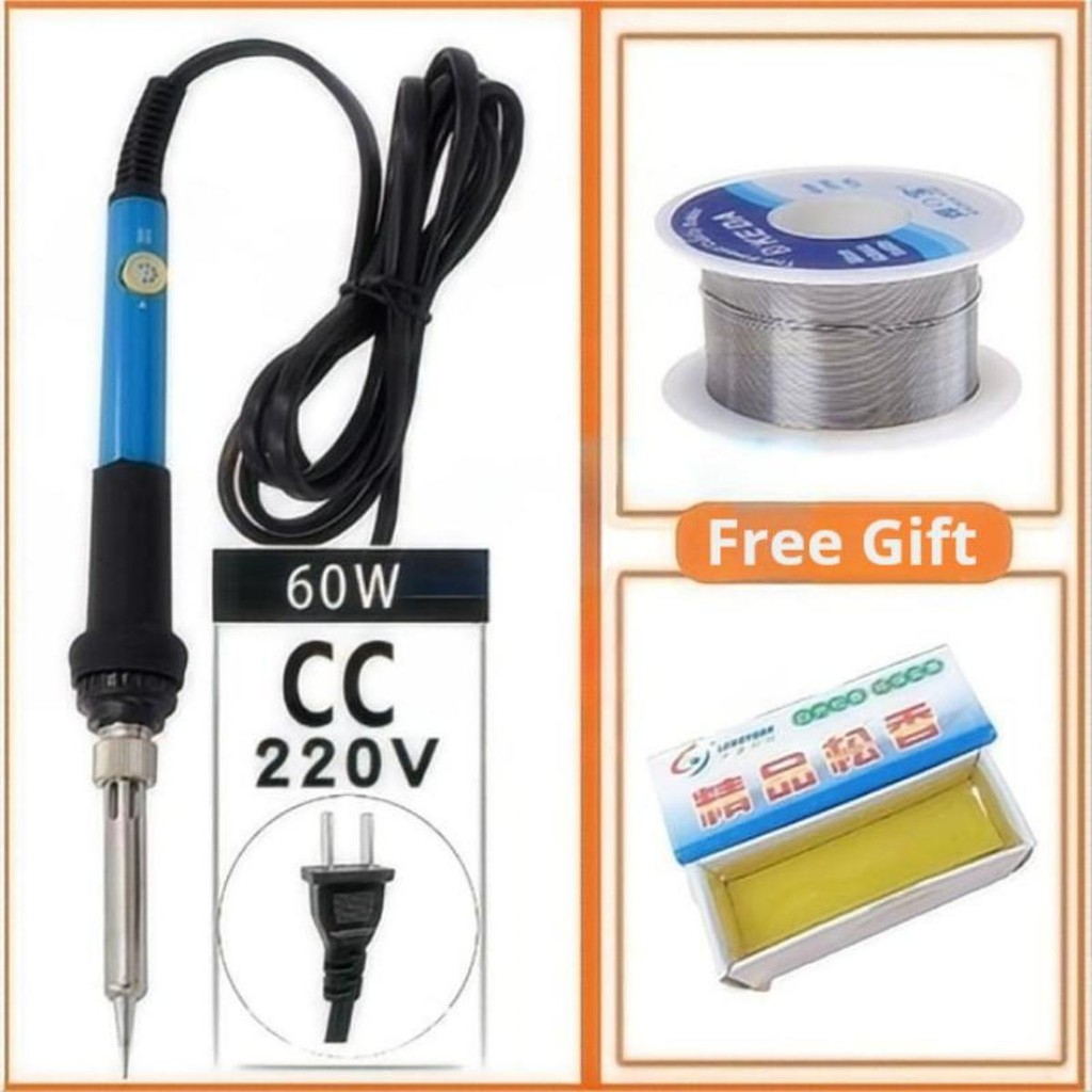 Original AD 220V 60W Electric Welding Soldering Iron Temperature ...
