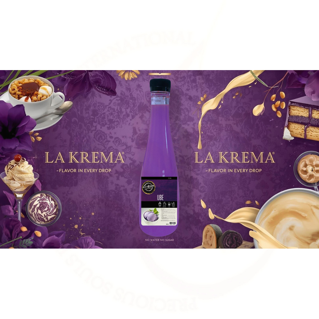 Ube Syrup fruity milk tea soda frappe shake cocktail mocktail Ophir ...