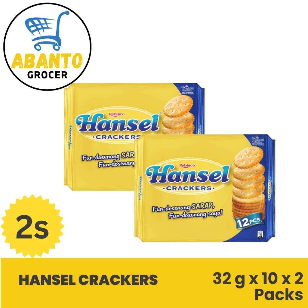 Hansel Crackers 32g x 10 x 2 packs | Shopee Philippines