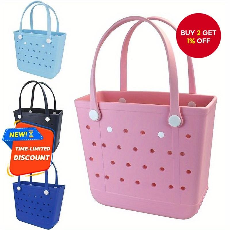 Women 1Pc Eva Beach Cave Bag Hands Waterproof In Hand With Handbag Pink ...