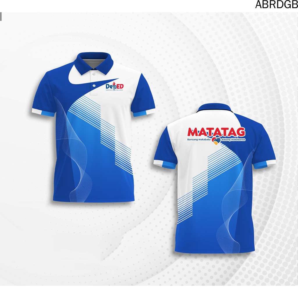 DEPED MATATAG POLO SHIRT UNIFORM FULL SUBLIMATION POLO-Shirt FOR WOMEN ...