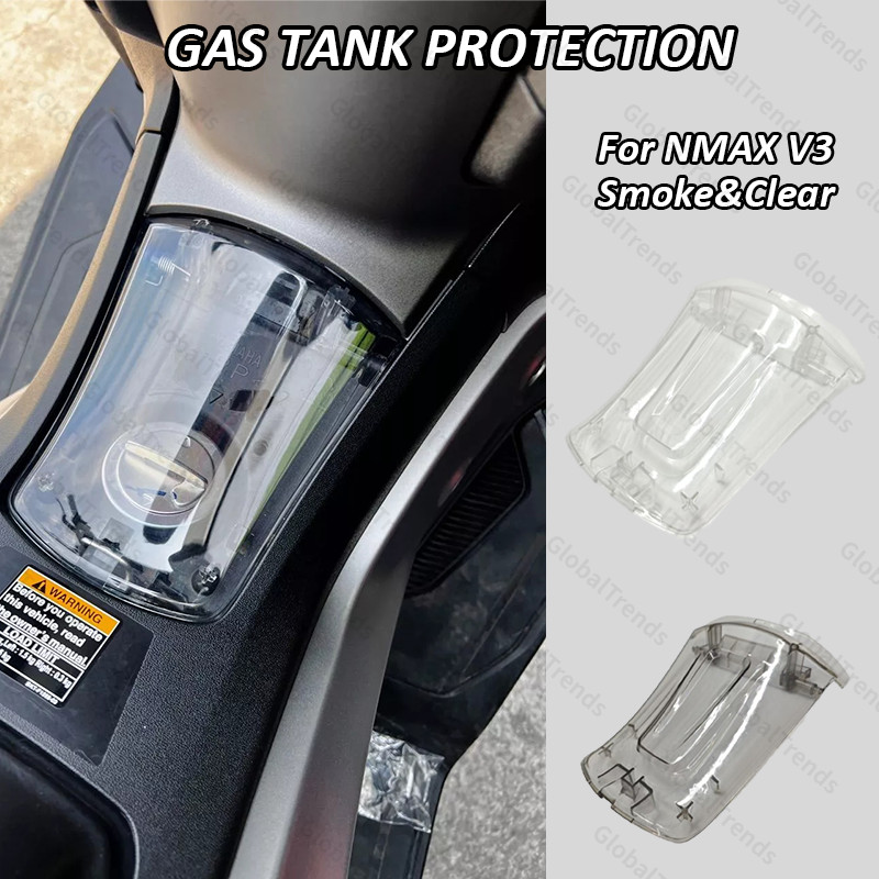 YAMAHA NMAX TURBO V3 Gas Tank Cover Trasparent Carbon ABS Plastic From ...