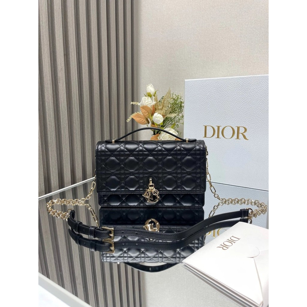 Dior Dior 24 Early Spring New Style Miss Chain Handbag Bag Premium Lady ...