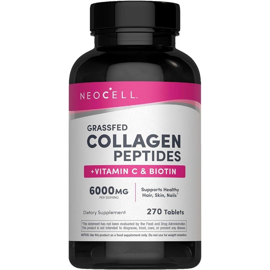 NeoCell Super Collagen With Vitamin C and Biotin, Skin, Hair and Nails ...