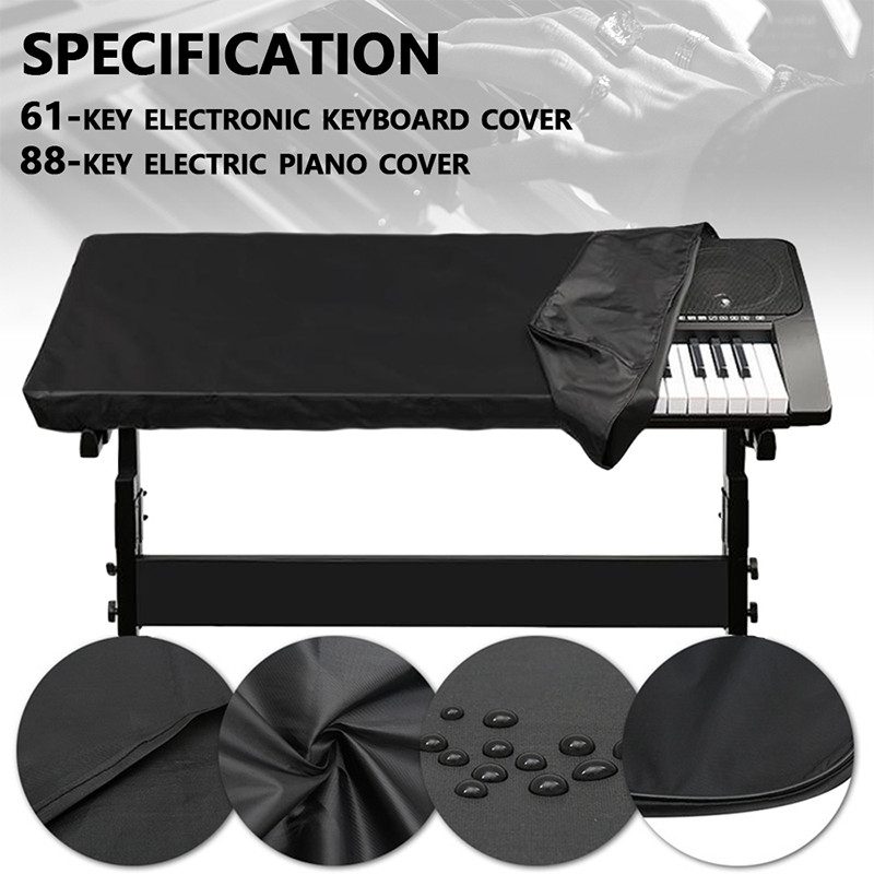 61/88 Keys Electronic Piano Dust Cover Waterproof Organ Keyboard ...