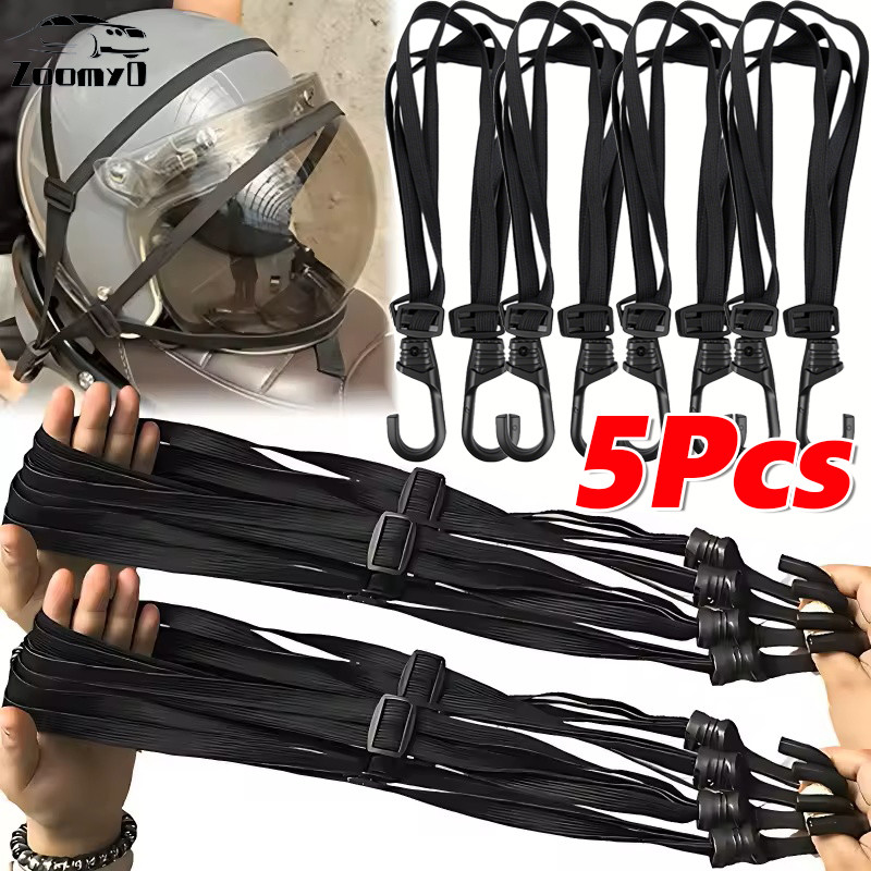 Universal Motorcycle Helmet Luggage Rope - Motorcycle Bungee Cord ...