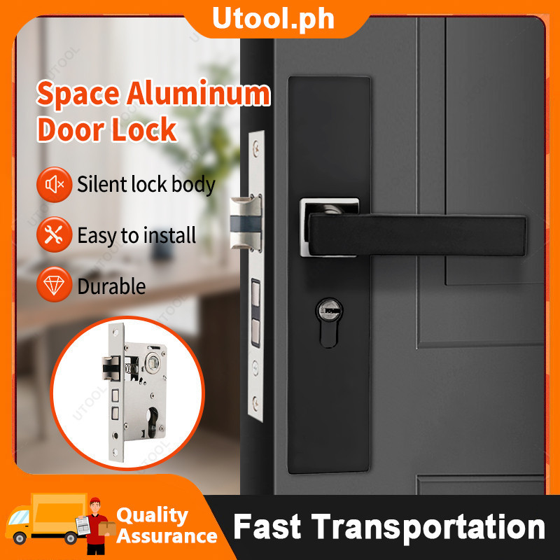 Smart Door Lock With Key Door Knob Main Door Double Lock Set for ...
