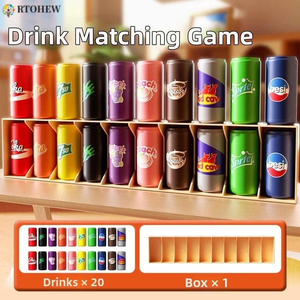 RTOHEW Bottle Matching Game, Creative Logical Thinking Memory Pairing ...