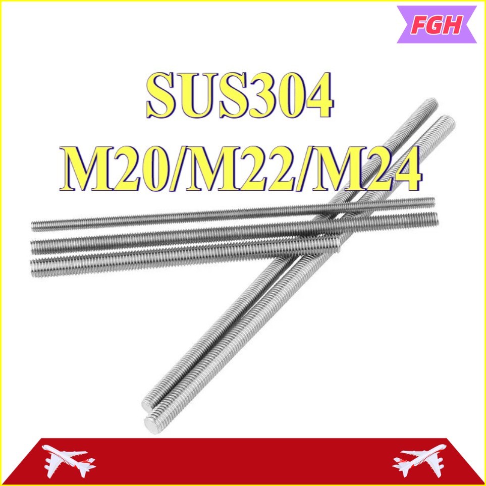 Screw, screw 304 stainless steel full thread tooth stick, thick thread ...