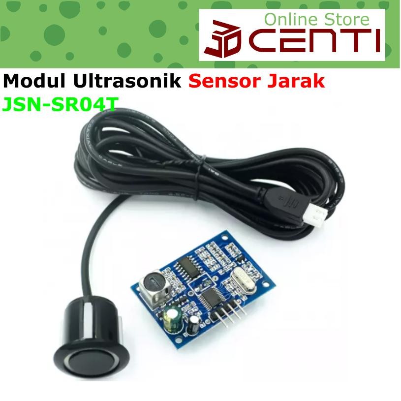 JSN-SR04T Waterproof Distance Sensor Ultrasonic Module JSN SR04T with ...