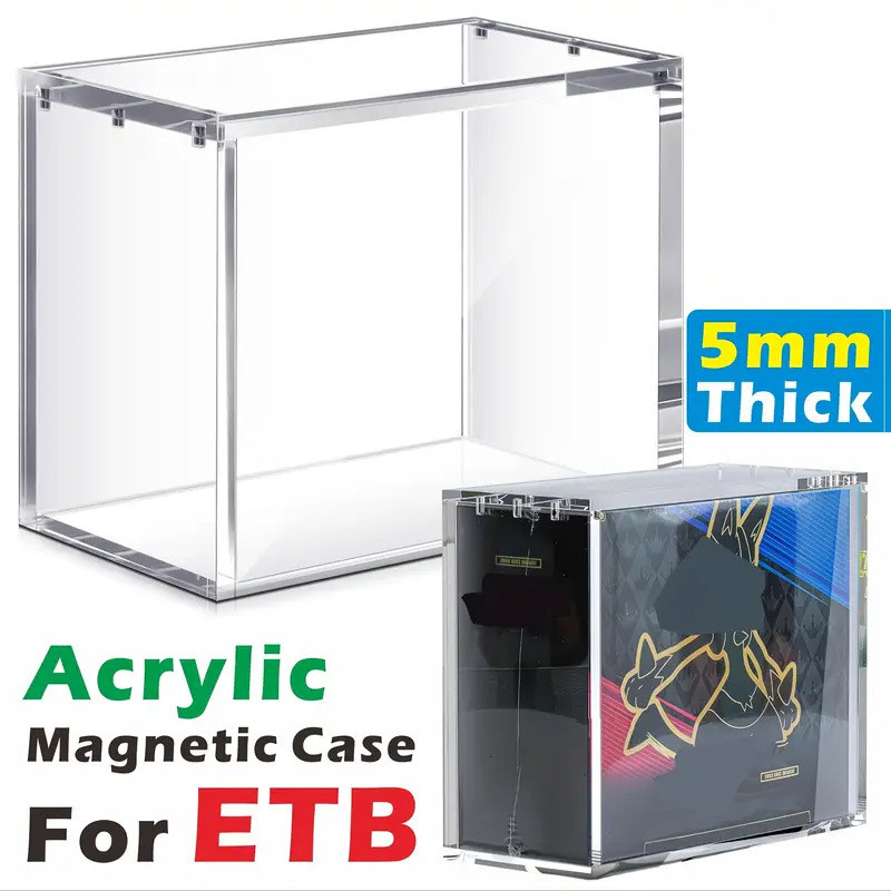 Dustproof & Scratch Resistant ETB Protector for Collectors, Acrylic ...