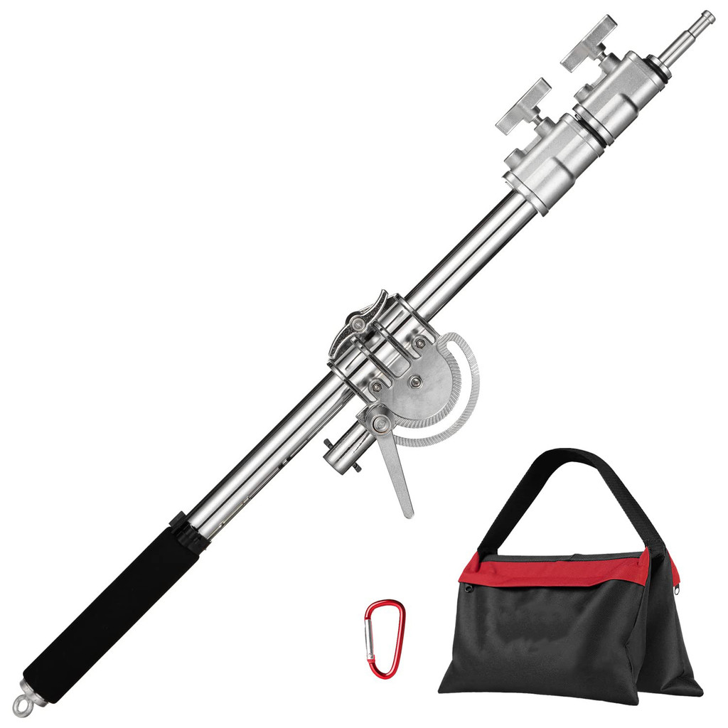 Photography Studio Light Stainless Steel Horizontal Arm Ceiling Light ...