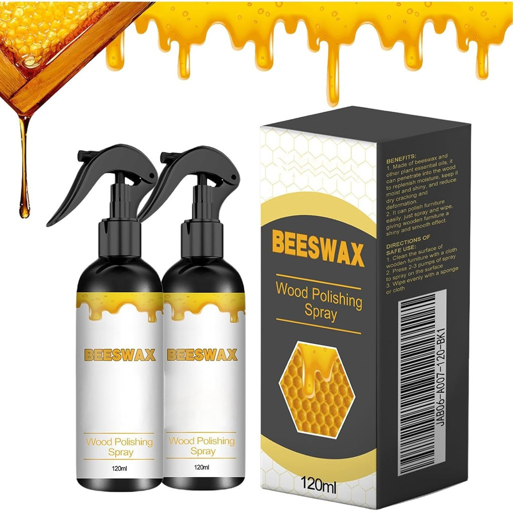 Natural Beeswax Care Spray & Restorer, 2025 New Beeswax Care Spray and ...