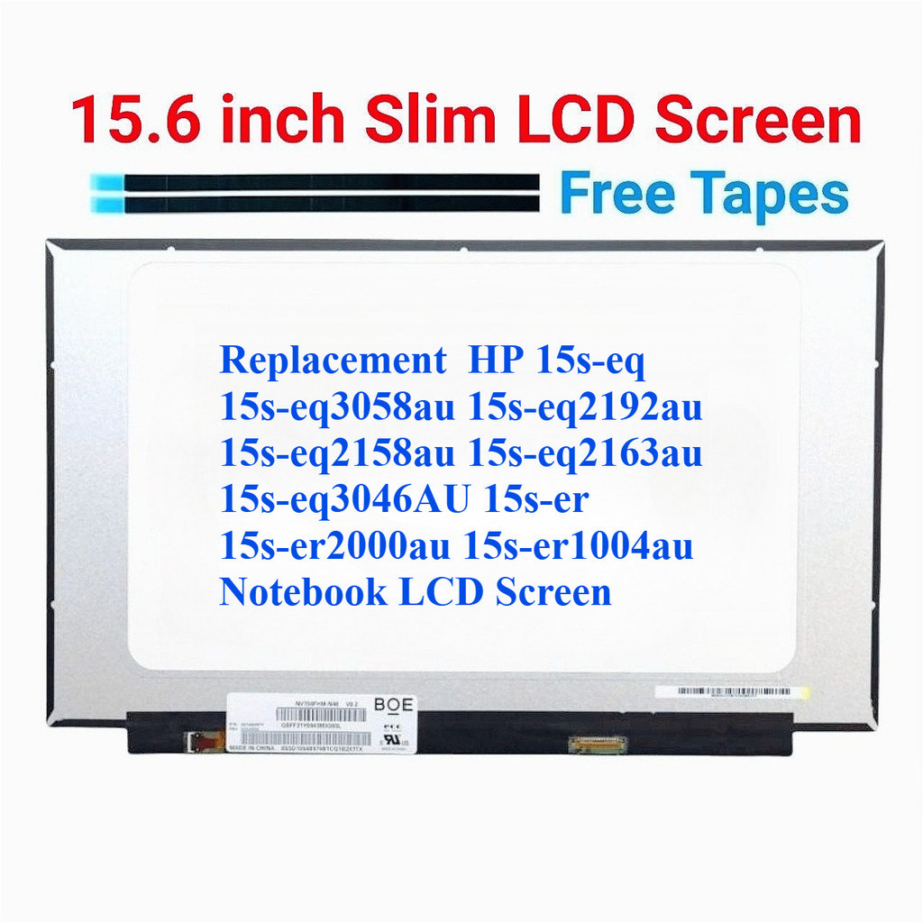 Replacement HP 15S-eq 15s-eq3058au 15s-eq2192au 15s-eq2158au 15s ...