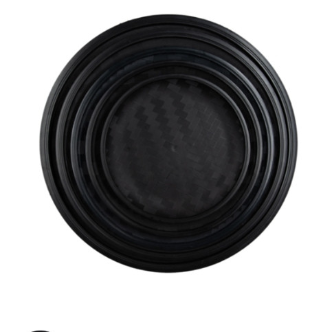 BLACK BILAO PLASTIC Food Grade Black Plastic Bilao Reusable Round Bilao ...