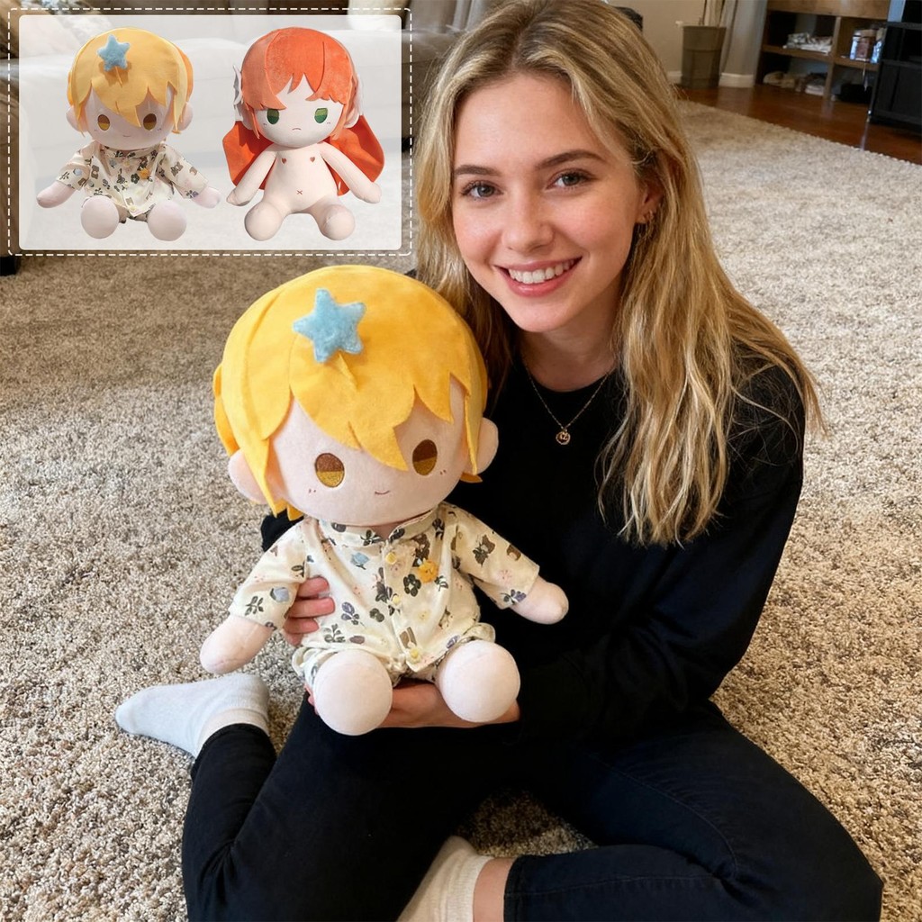 Limbus Company Don Quixote & Ishmael Cotton Doll Toys COS Kids Dress-up ...