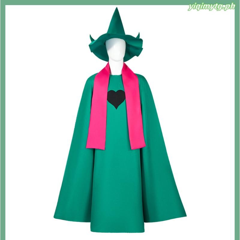 In Stock Deltarune Ralsei Cosplay Costume Outfits Halloween Carnival ...
