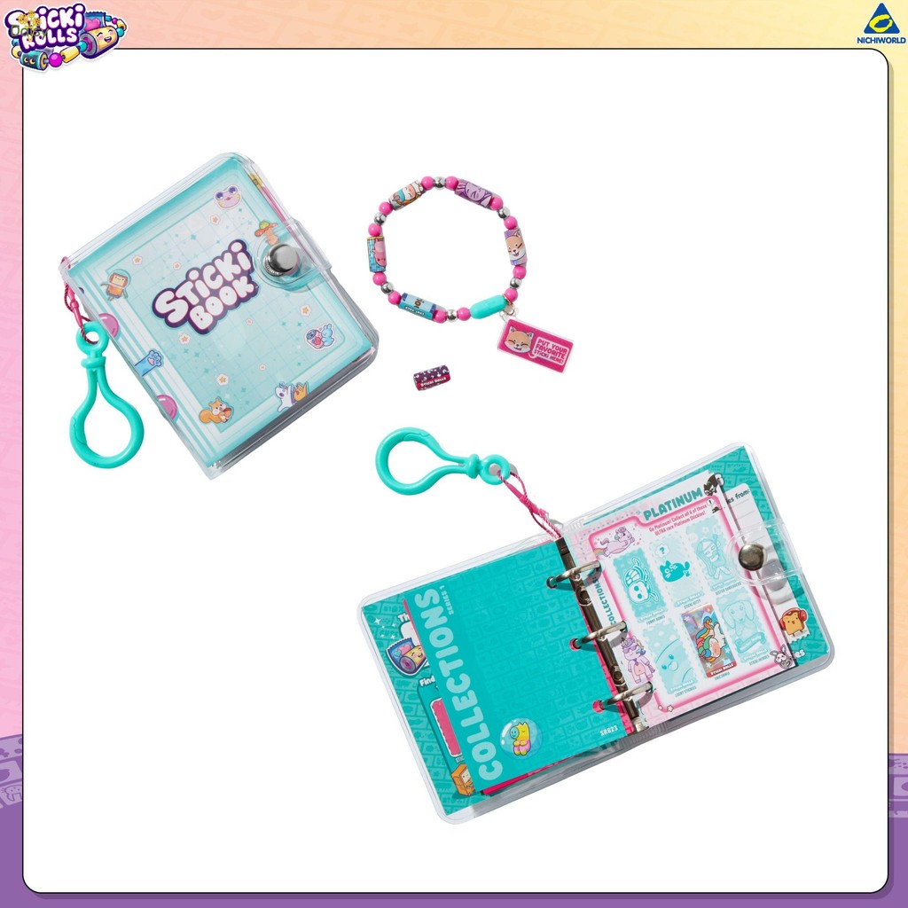 120PCS Sticki Rolls Adhesive Roll Bracelets Wearable & Shareable DIY ...