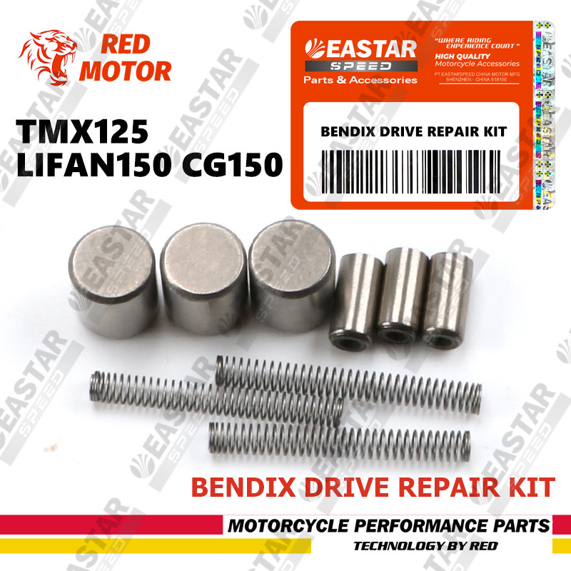 Bendix Repair Kit for TMX125 LIFAN150 CG150 Bendix Drive Repair Kit ...