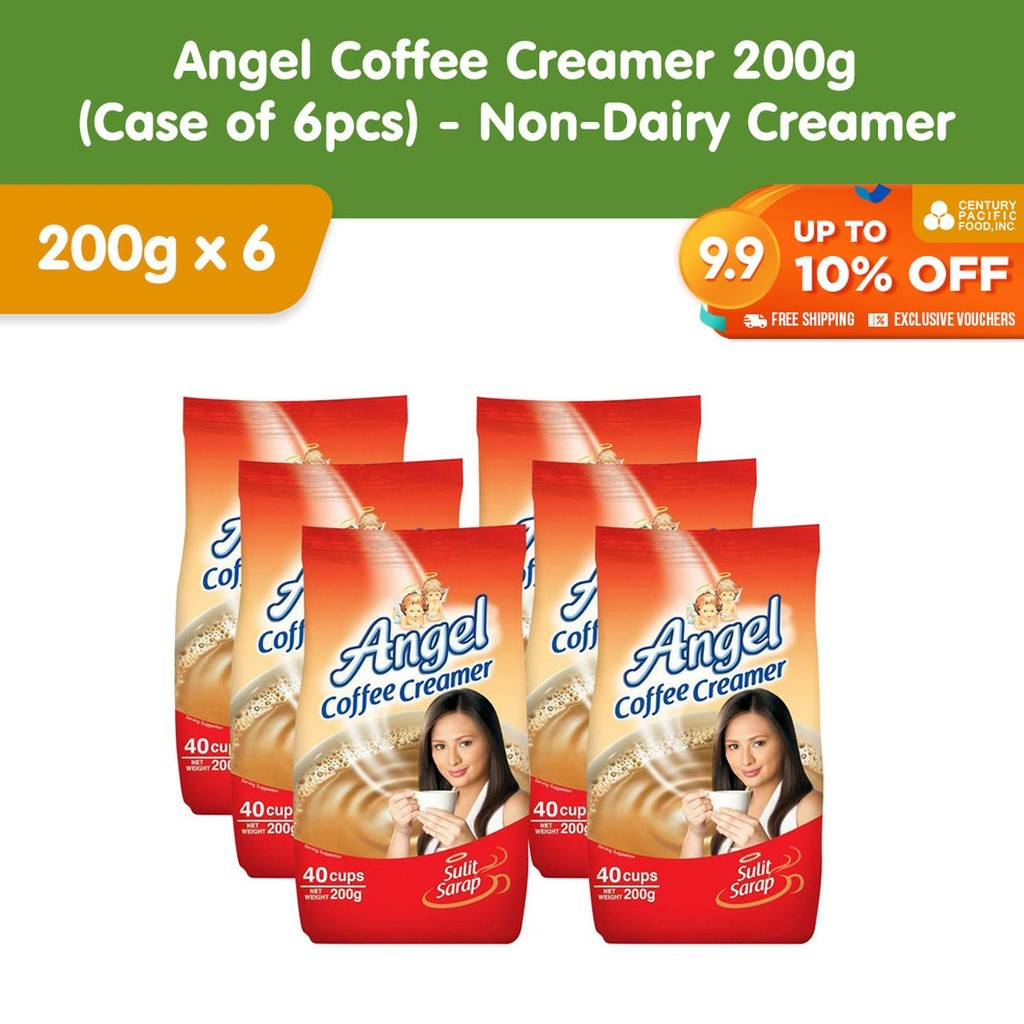 Angel Coffee Creamer Original 200g (Pack of 6pcs) - Non-Dairy Creamer ...