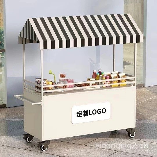 Outdoor Stall Cart Night Market Movable Street Food Cart Commercial ...