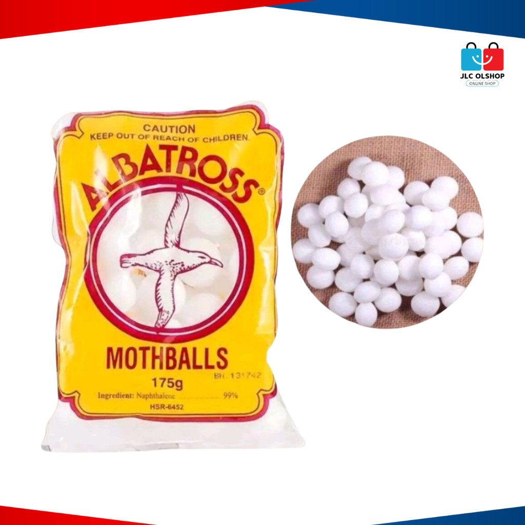 1Pack (175Grams) Albatross Moth Balls Natural Camphor Ball Naphthalene ...