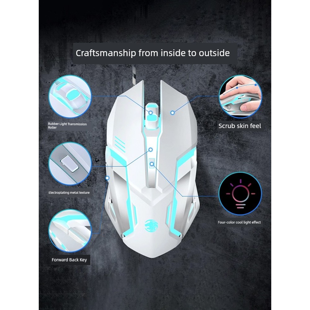 mouse bluetooth mouse Suitable for Asus Wireless Mouse Wired Game ...