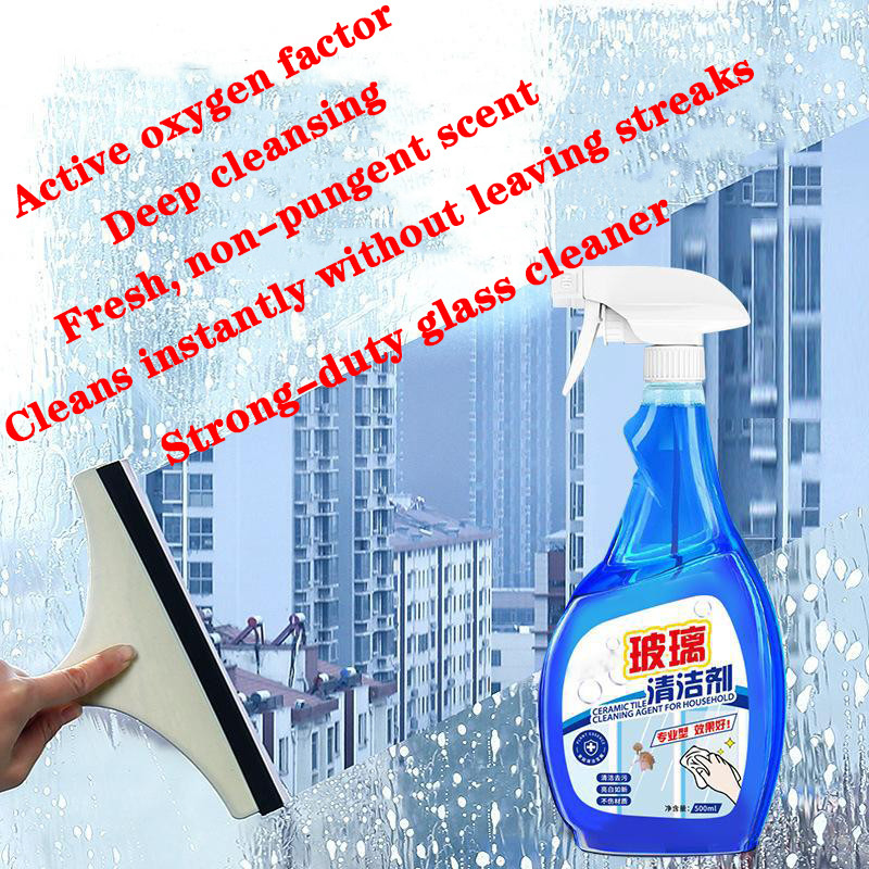 500ML Glass cleaner window glass cleaner acid rain remover bathroom ...
