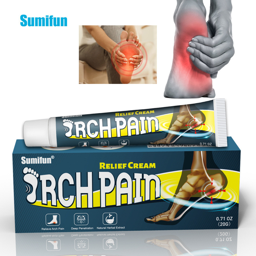 Sumifun Heel Pain Patch Foot Sole Pain Relief Care Arch Fascia Yan Care ...
