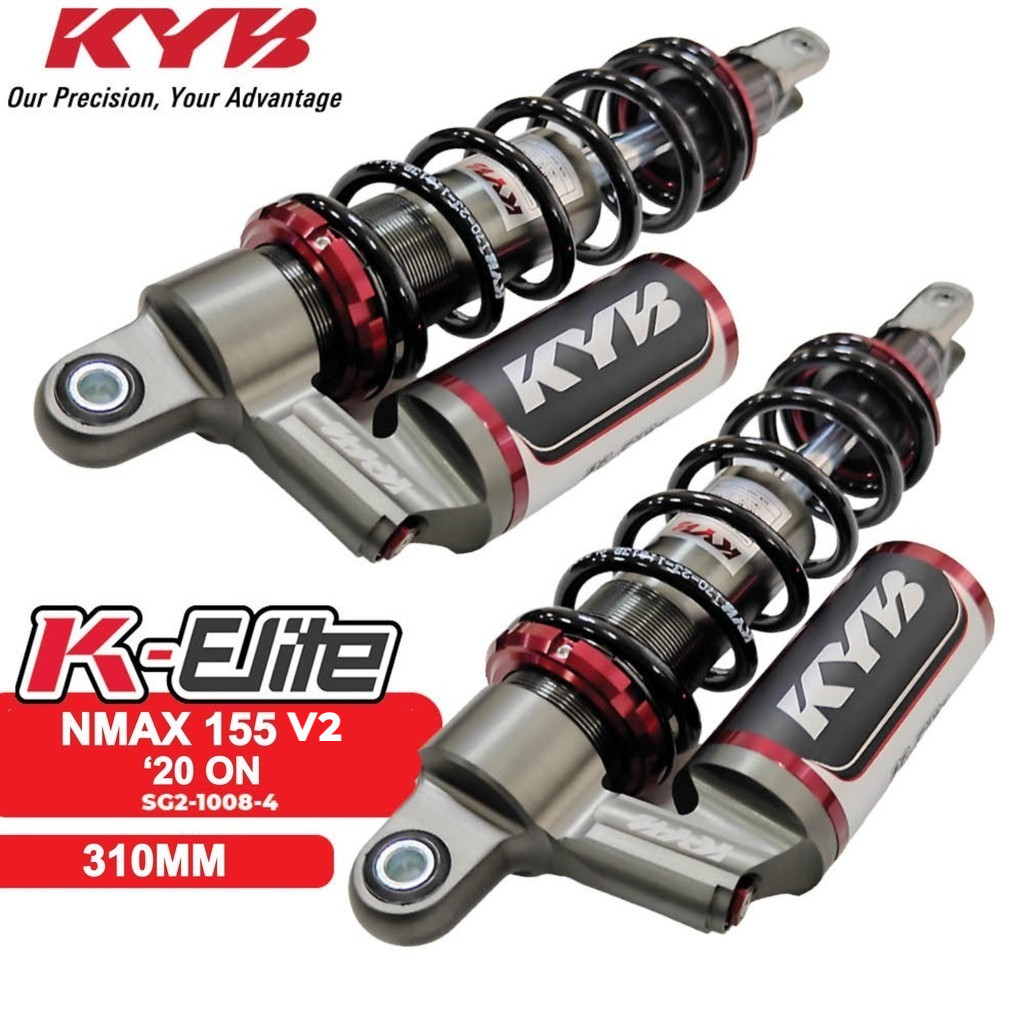 KYB K-Elite NMAX 155 V2 '20 ON [310mm] Shock Absorber (Made in Thailand) [SG2-1008] | Shopee ...