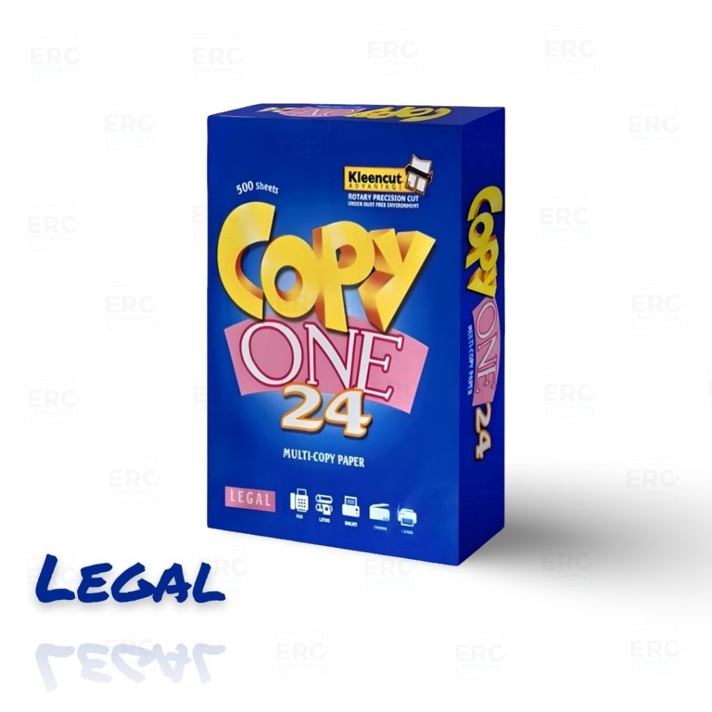 80gsm LEGAL - ERC COPY ONE Bond Paper Kleencut Advantage, Short Long ...