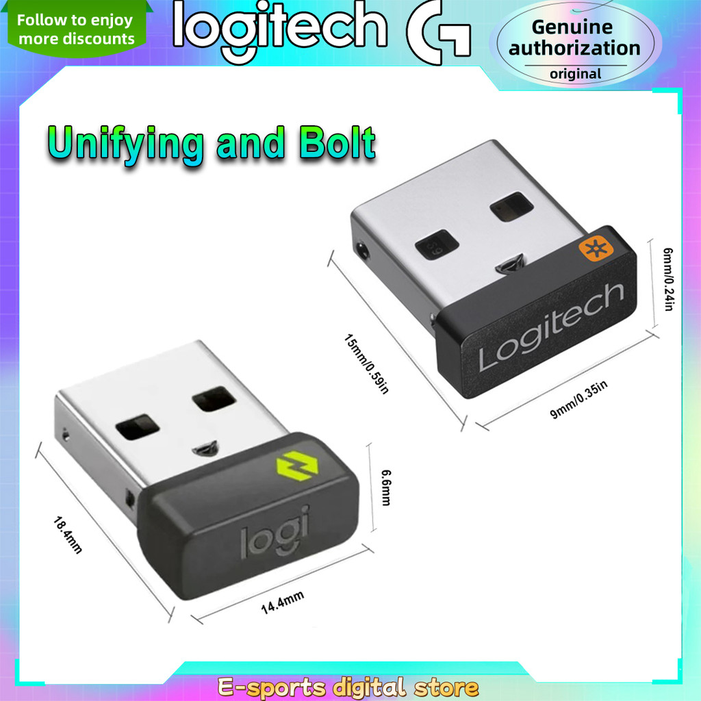 Logitech Unifying and Bolt Receiver Connects Multiple Devices to Your ...