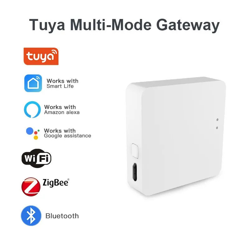 Tuya Multi Mode ZigBee Bluetooth Gateway Hub Wireless Smart Home ...