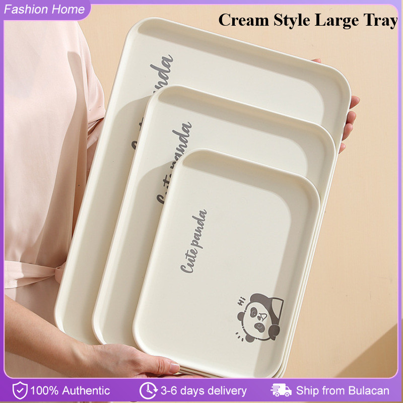 Plastic Large Serving Trays Reusable Serving Platters for Party Food ...