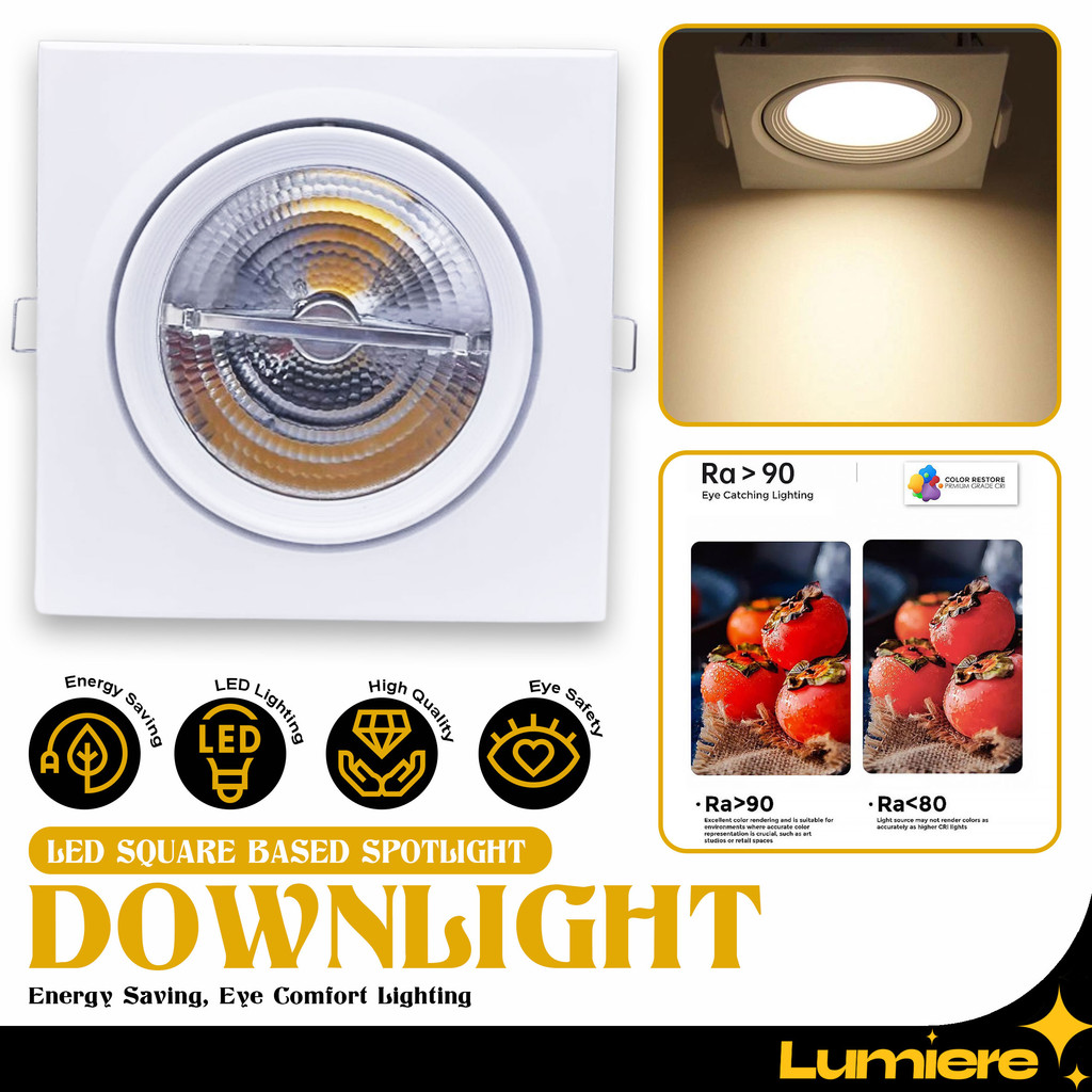 LED Ceiling Light Downlight Spotlight 15W OXYONE Warm White Daylight ...