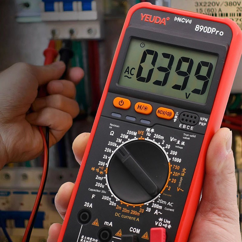 Electrician Voice Broadcasting Multimeter Digital High-Precision ...