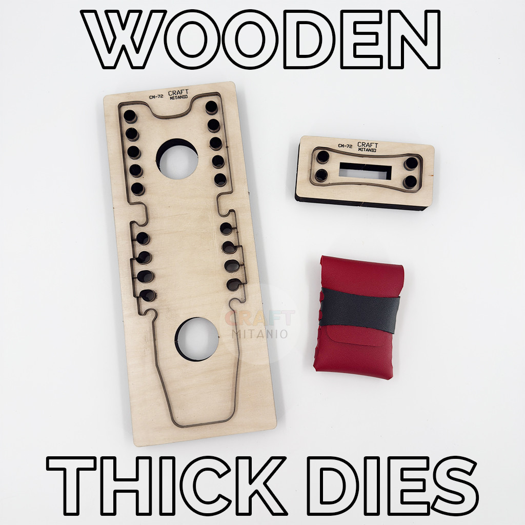Card Holder (Style A) NO HARDWARE NEEDED | NO SEW | Blade Die Cutter ...