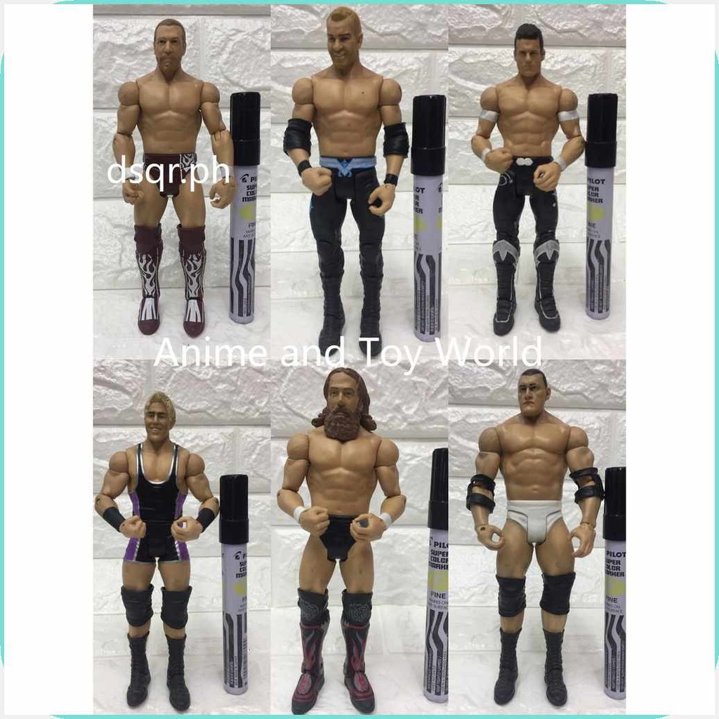 WWE Daniel Bryan,The Rock Kozlov,Christian,Evan Bourne,Jack Swagger ...