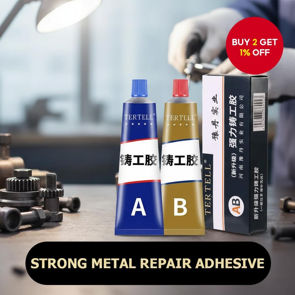 Heat Resistant Adhesive Gel - A&B Repair Compound for Cold Welding and ...