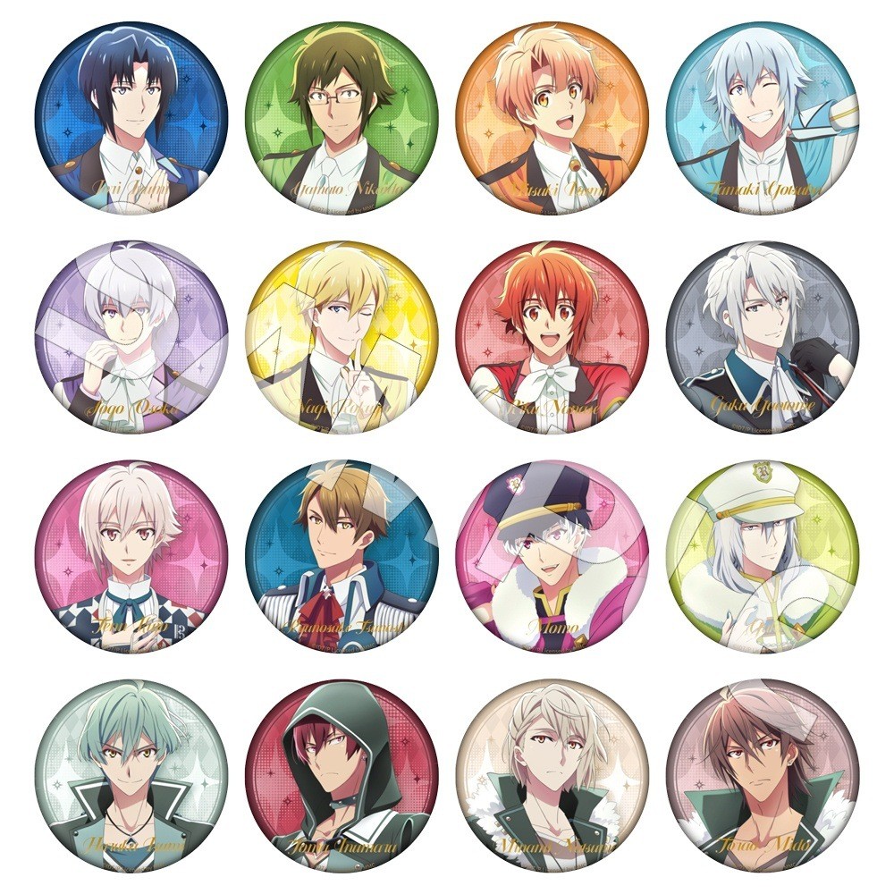 Galaxy Anime Idol Star Wish Stand E Series Badge Set Anime Two ...