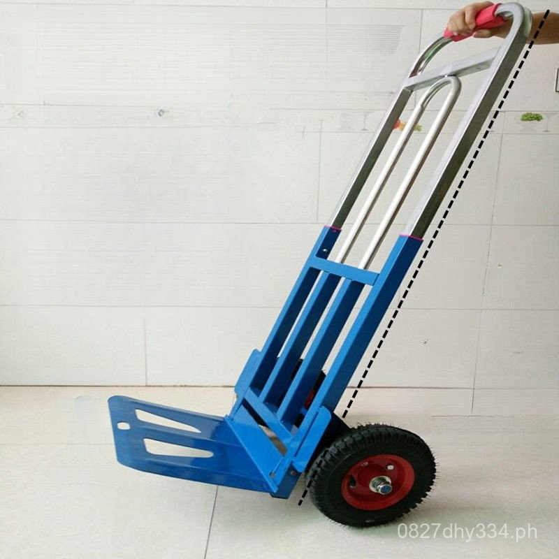 Luggage Cart Handcart Portable Trolley Pulling Truck Hand Pull Cart ...