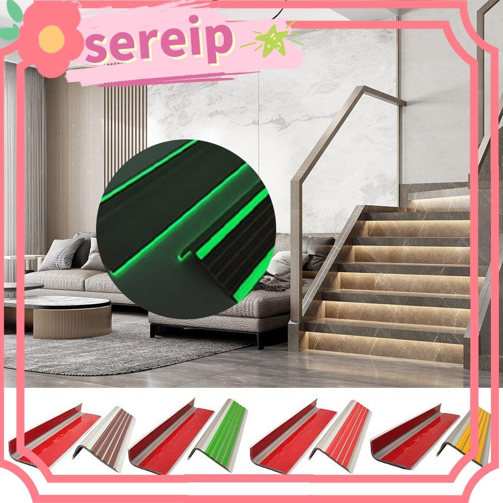 SEREIP Staircases Anti Slip Strips, Reflective PVC Stair Treads, High ...