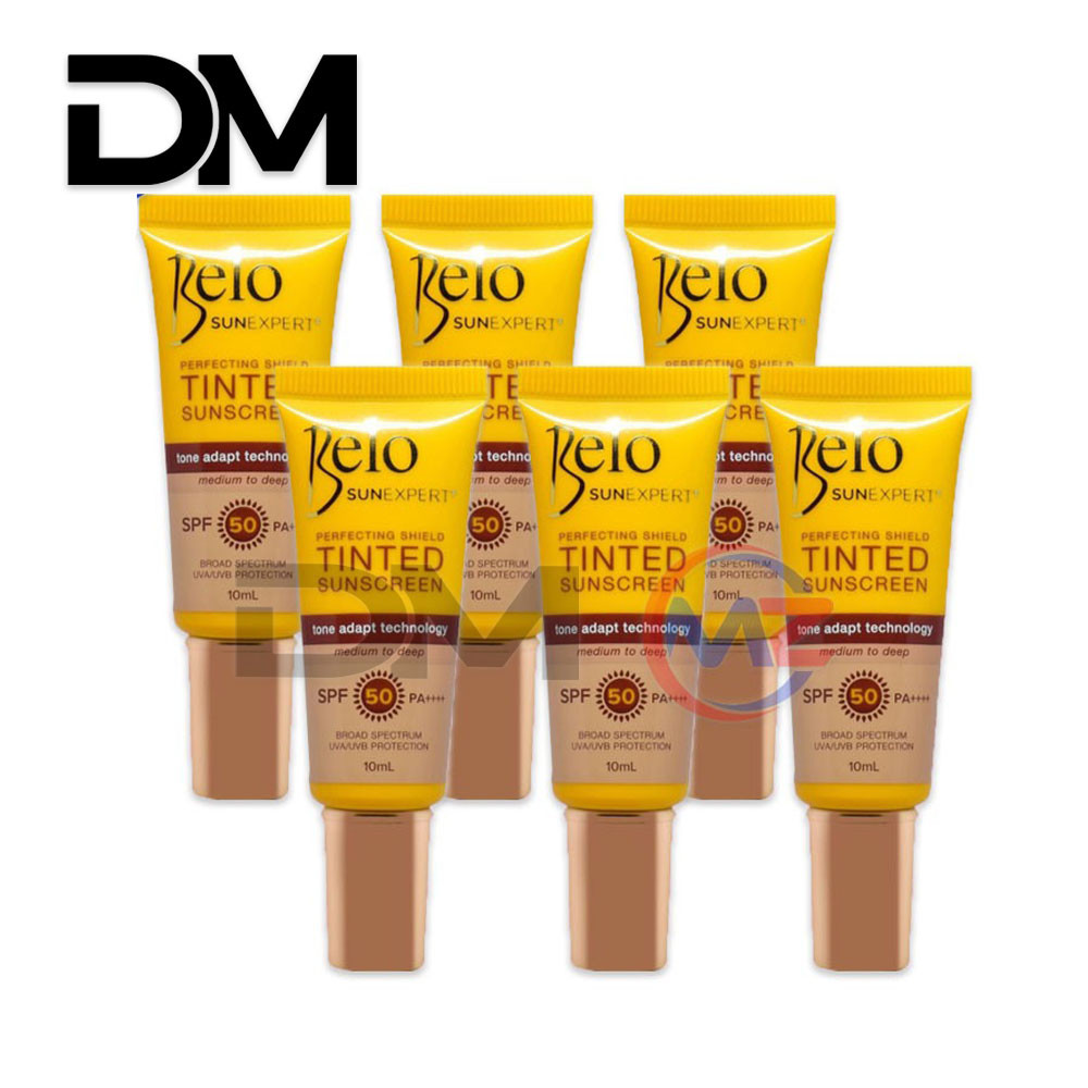 DM ( SET OF 6 ) Belo SunExpert Tinted Sunscreen SPF50 PA++++ 10mL ...